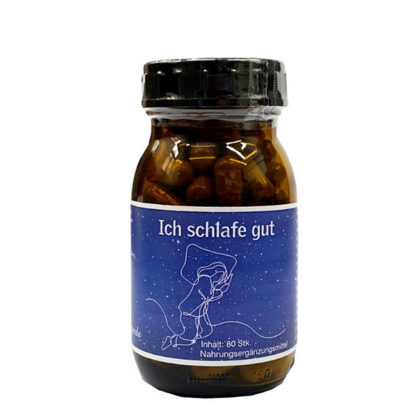 Schlafe gut - dobro spanje, bio kapsule, KA - Ajurjoga