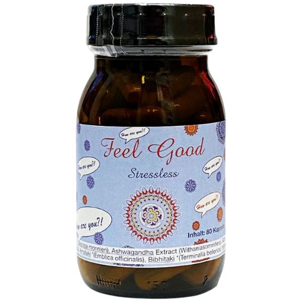Feel good - brez stresa, kapsule, KA - Ajurjoga