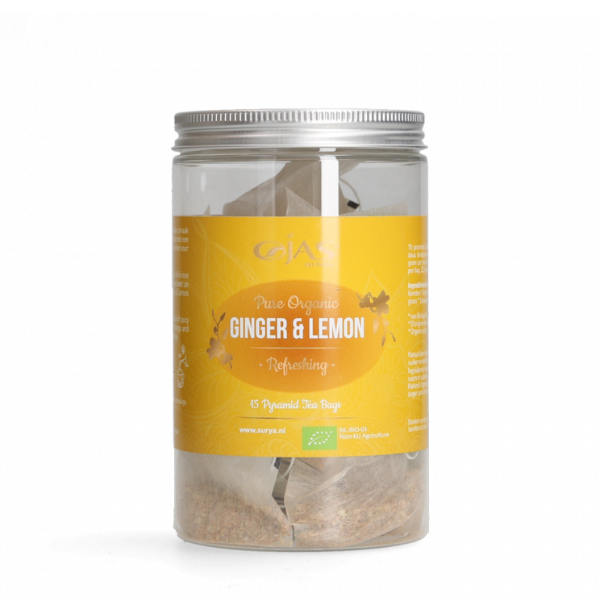 Čaj ingver in limona, bio, Ojas - Ajurjoga